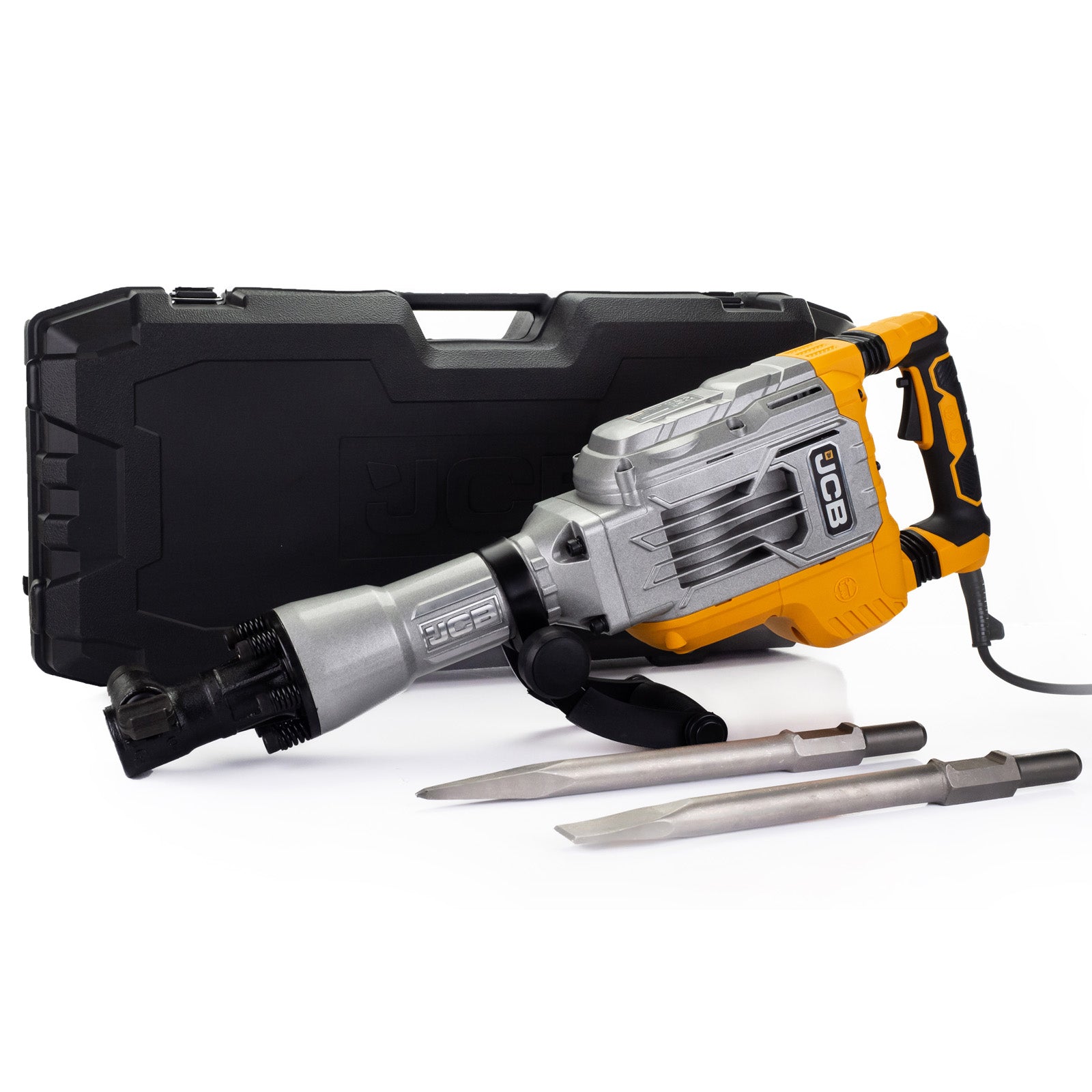 JCB 1700W 65J 30mm HEX Demolition Hammer Breaker / Chisel, 230V | 21-D ...