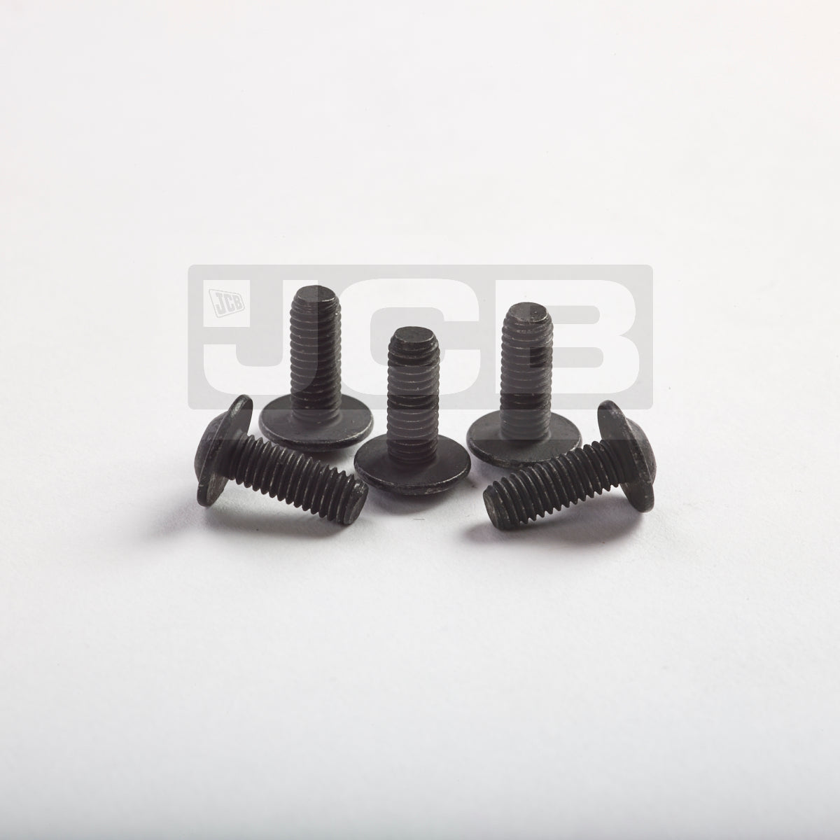 JCB Screw M6 x 16mm Button Socket (Br3) : 826/01559 (Pack of 5 ...
