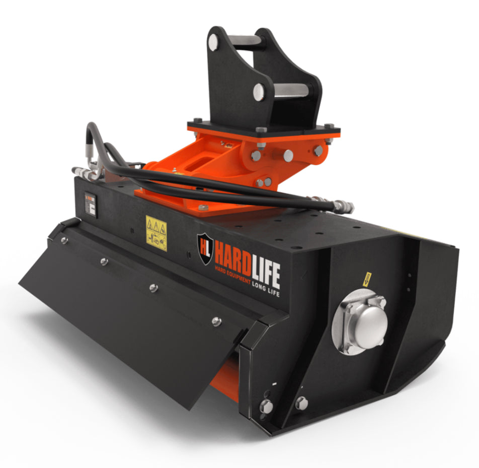 Hitachi 1250mm Excavator Flail Mower 6-8Tonne: Hardlife – Watling JCB